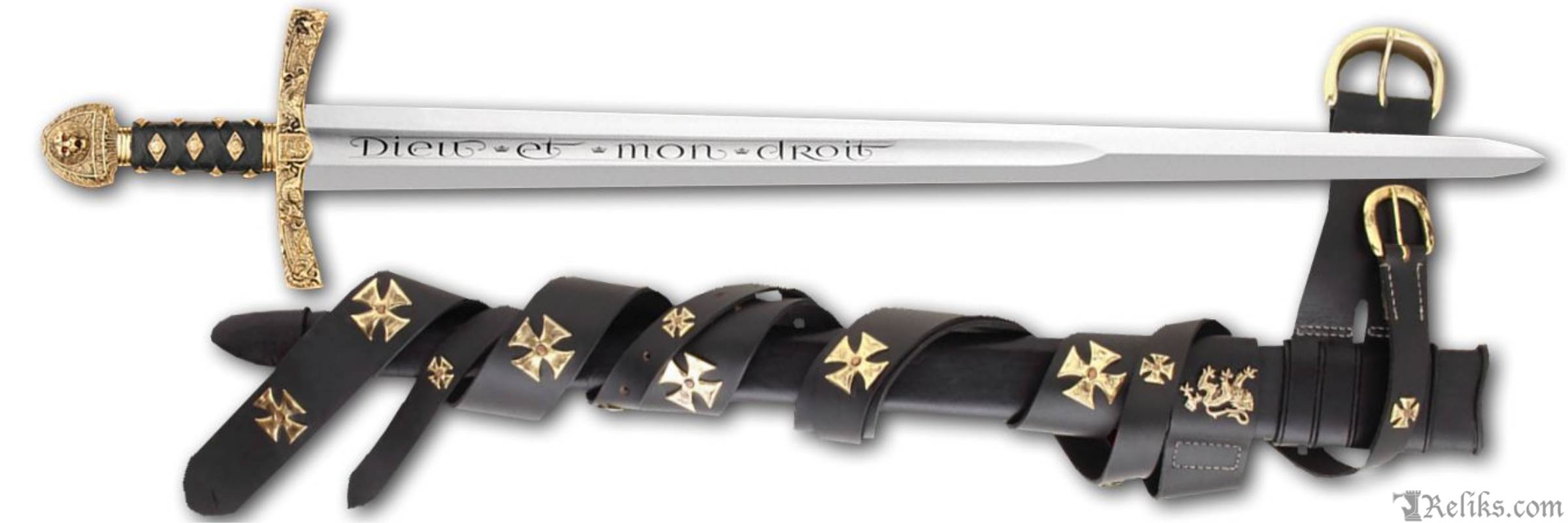 Lionheart Sword of King Richard - Functional European Swords at Reliks.com